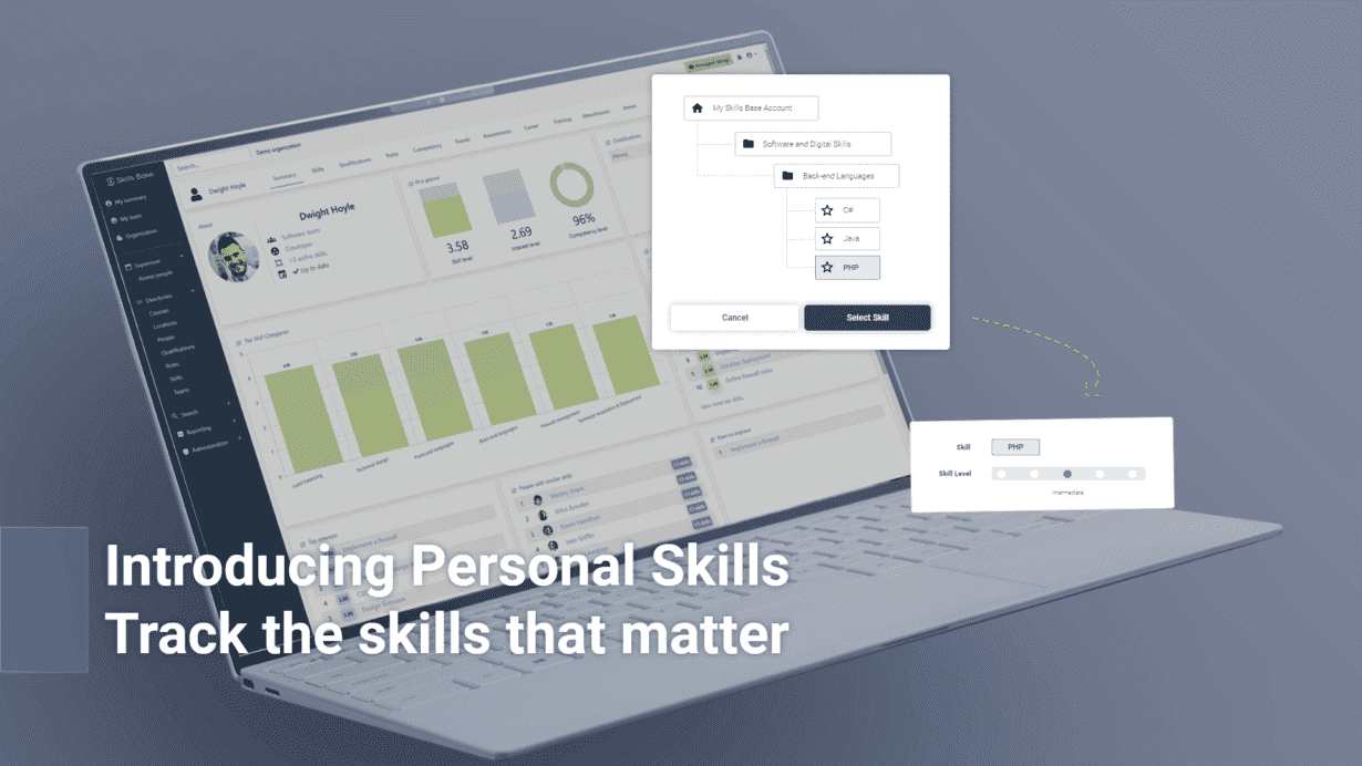 Introducing Personal Skills | Track the skills that matter - Skills Base